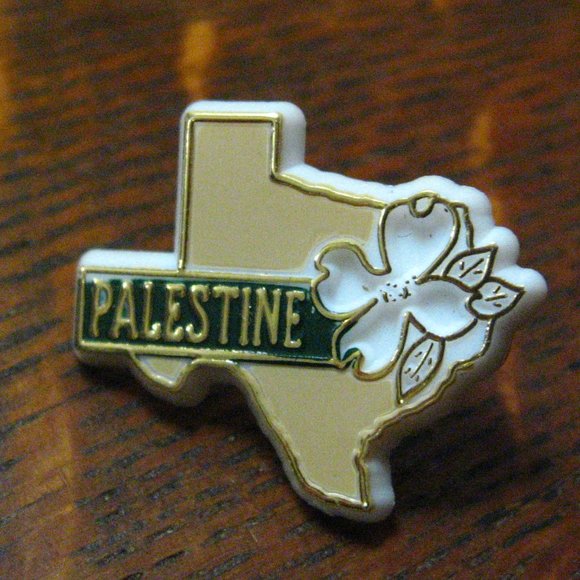 Palestine Texas | Accessories | Palestine Tx Lapel Pin | Poshmark